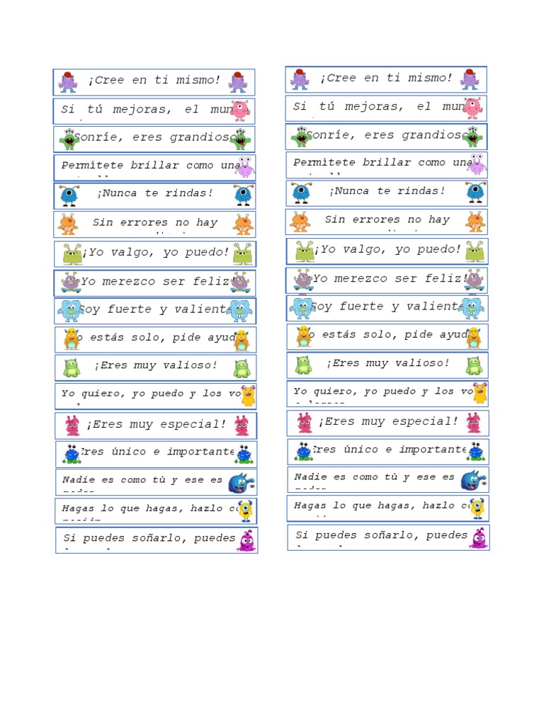 Etiquetas Frases Motivacionales | PDF | Relaciones personales, crianza ...