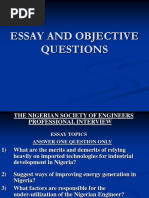 Nse Technical Report and Post Graduate Experience Format - 2 | PDF ...