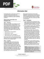Six-Food Elimination Diet (SFED) - AGA GI Patient Center | PDF ...