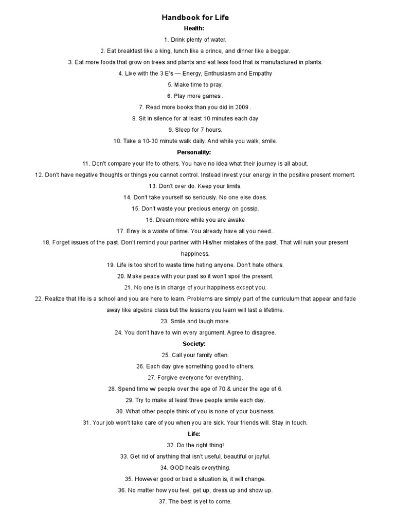 Keys to Health, Happiness and Fulfillment: A Guide to Living Life to ...