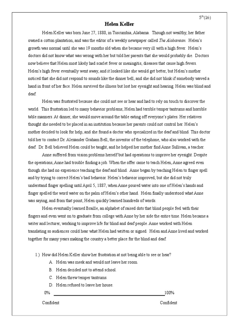 Helen Keller's Journey to Communication: How Anne Sullivan Helped Helen ...