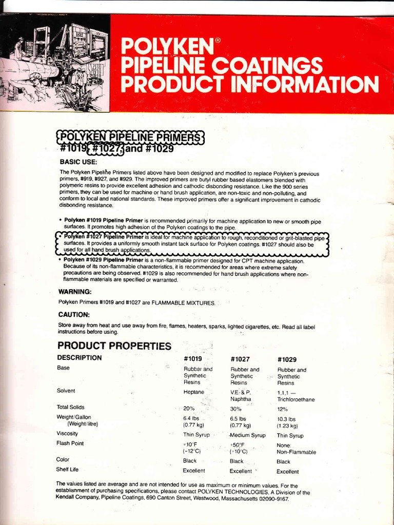 Polyken | PDF | Adhesive | Polyethylene