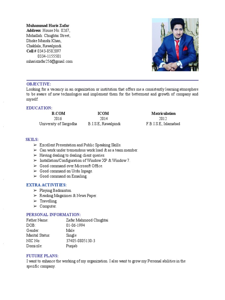 Haris CV New | PDF