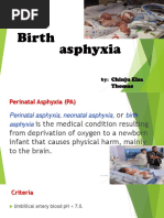 Neonatal Asphyxia | PDF | Lung | Breathing