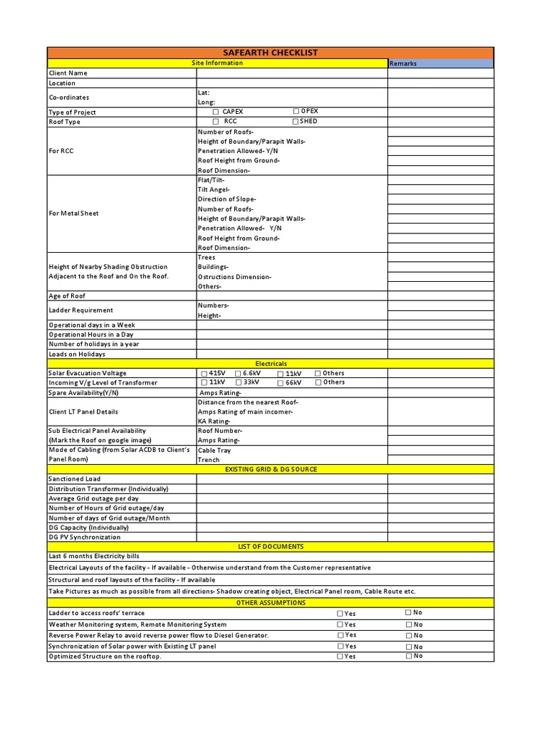 New Checklist | Electrical Grid | Power Engineering | Free 30-day Trial ...
