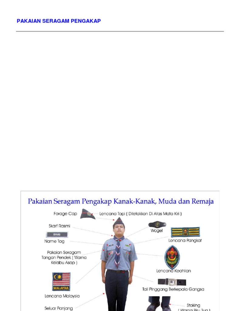 Vdocuments - MX - Pakaian Seragam Pengakap | PDF