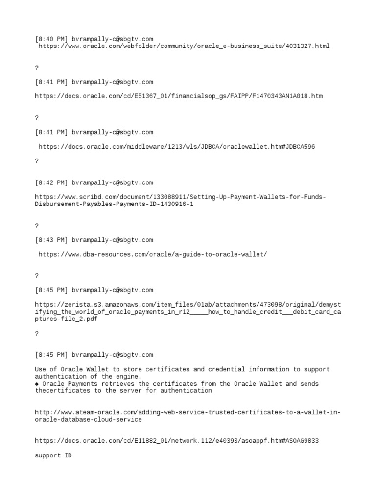 Oracle Wallet Pdf Oracle Database Cloud Computing 