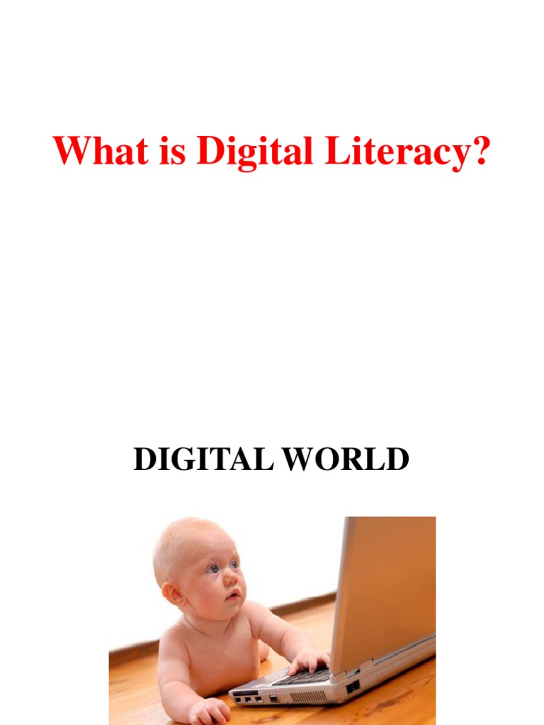 Understanding Digital Literacy in Education | PDF | Literacy ...