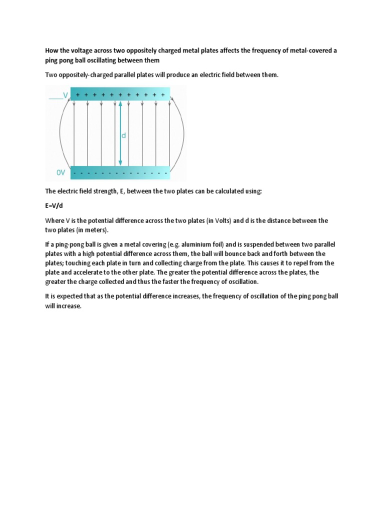 Physics Ia Ideas | PDF | Polymers | Voltage