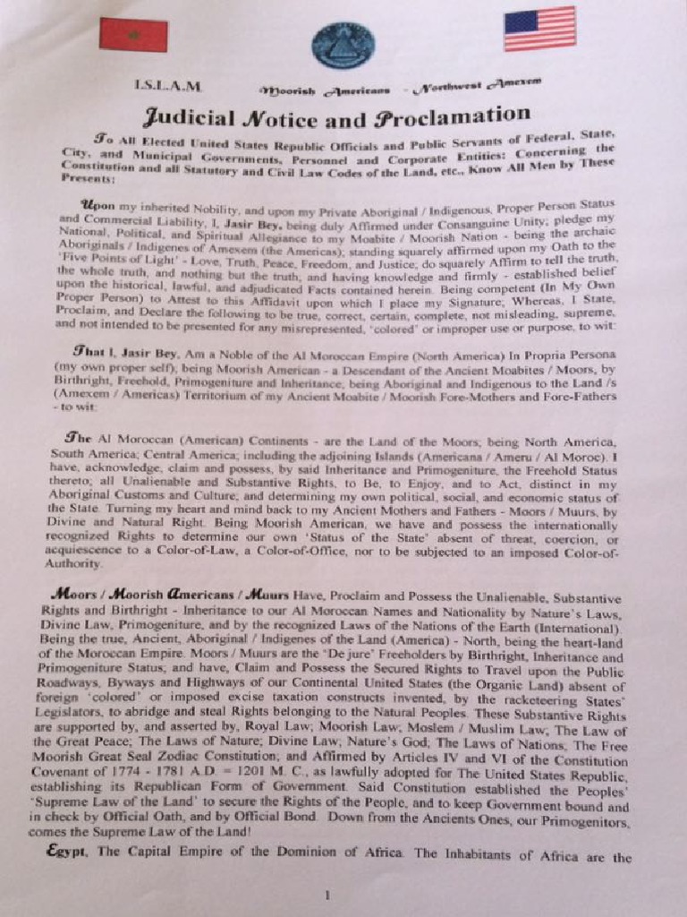 Judicial Notice and Proclamation | PDF