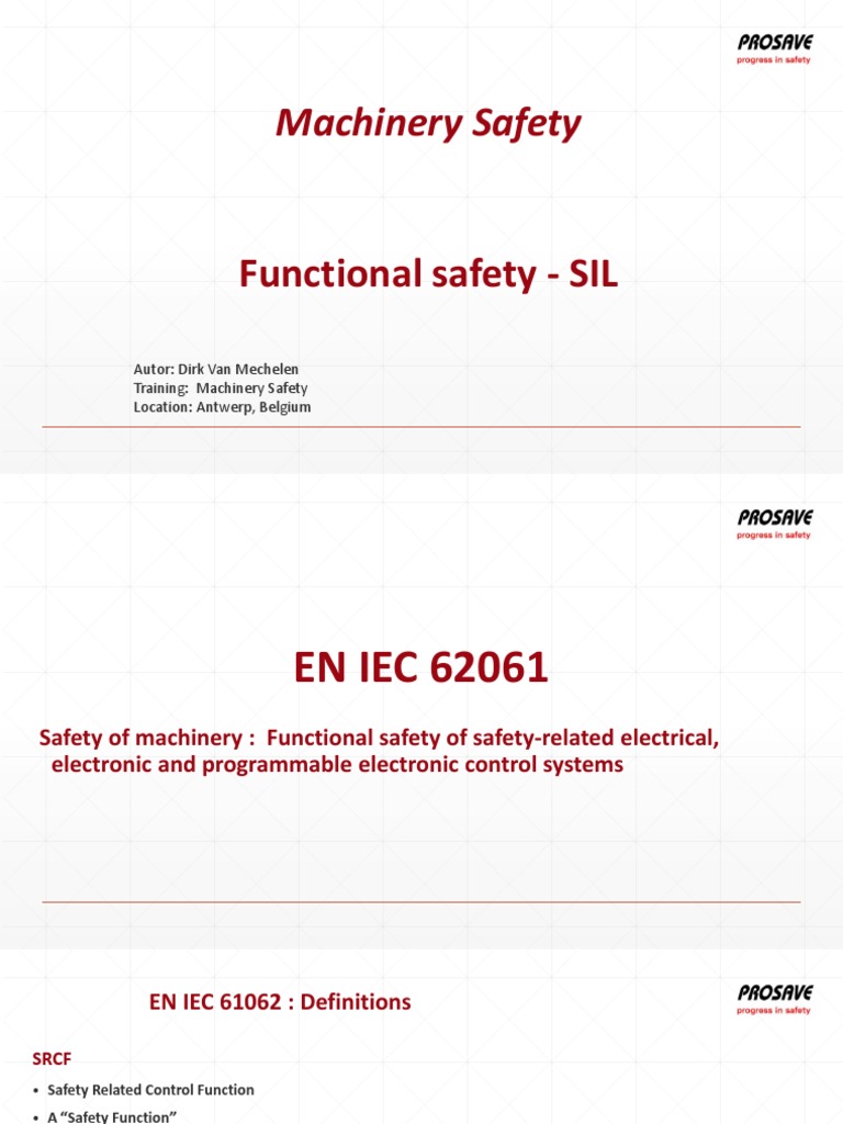 Functional Safety SIL | PDF | Quality | Risk