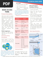 Mada Wall Stud (C-STUD) : Product Description Product Characteristics ...
