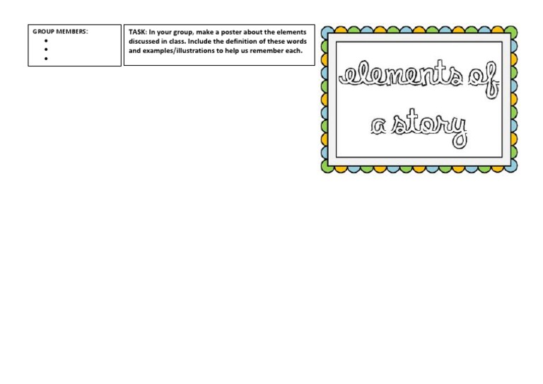 Elements of A Story Groupwork | PDF | Cognition | Cognitive Science