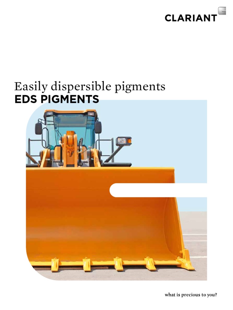 Easily Dispersible Pigments | PDF | Pigment | Paint
