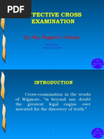 Sample Cross Examination Questions | PDF | Cross Examination | Witness