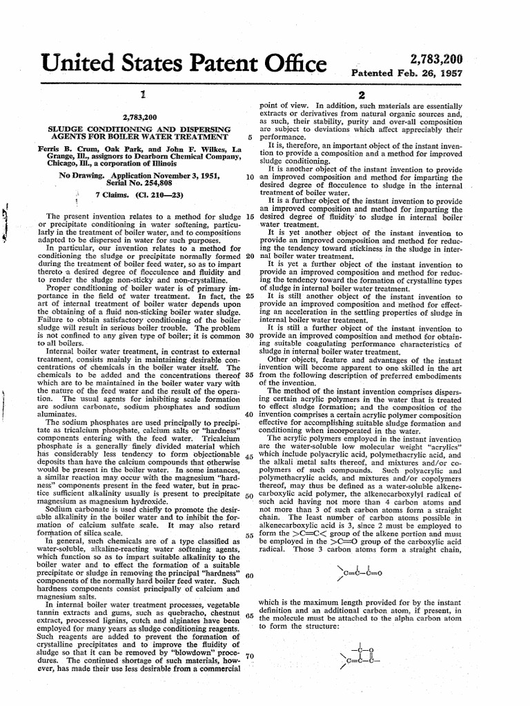 United States Patent 0: Patented Feb. 26, 1957 2 | PDF | Salt ...
