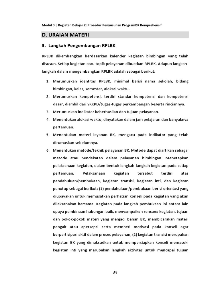 Modul RPL BK | PDF