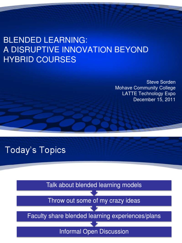 Blended Learning: A Pathway to Personalized Education | PDF ...
