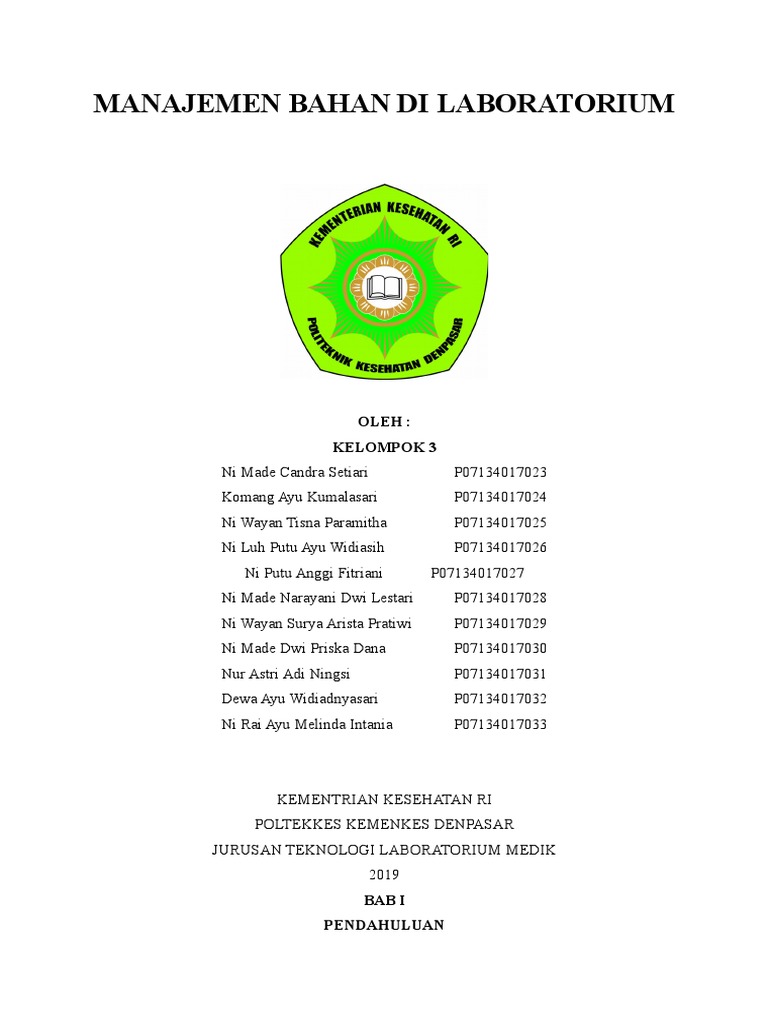 Manajemen Lab | PDF