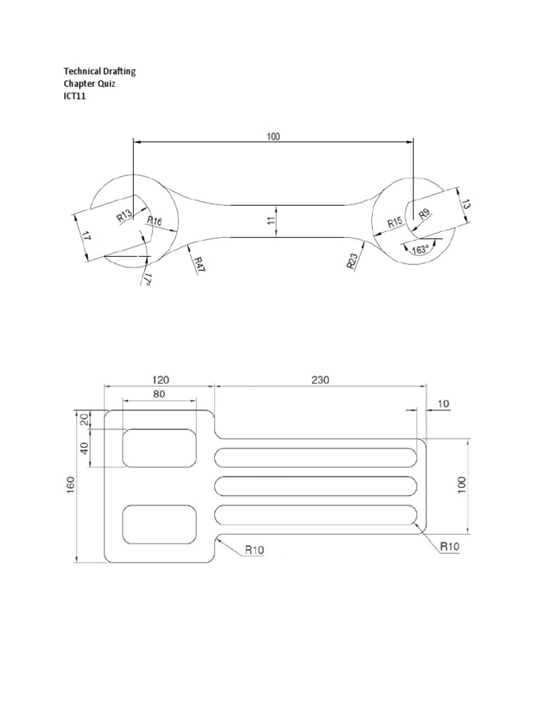 Technical Drafting Chapter Quiz ICT11 | PDF | Computers
