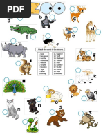 Wild Animals PPT Flashcards | PDF
