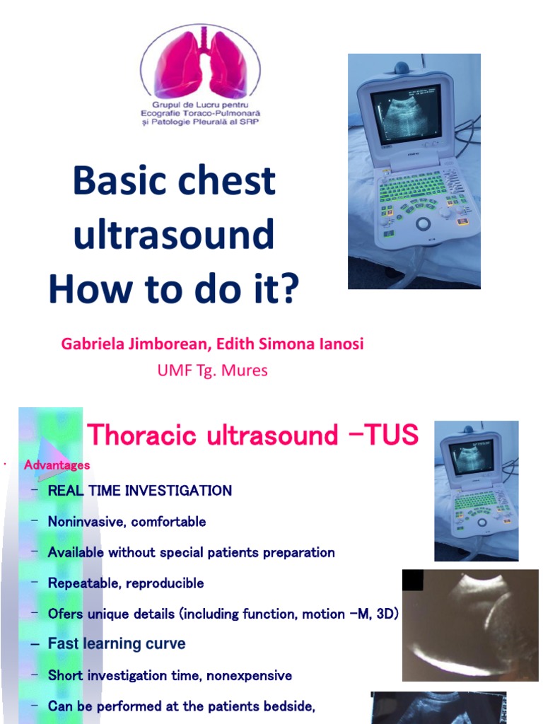 Basic Chest Ultrasound | PDF | Medical Ultrasound | Lung