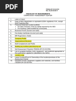 TESDA Assessment Center Guide Checklist | PDF | Laboratories ...