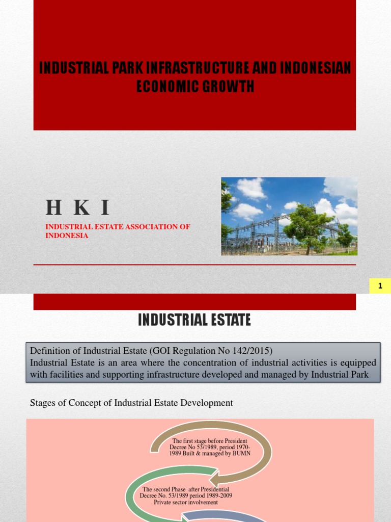 Industrial Park Development in Indonesia | PDF | Infrastructure | Water ...