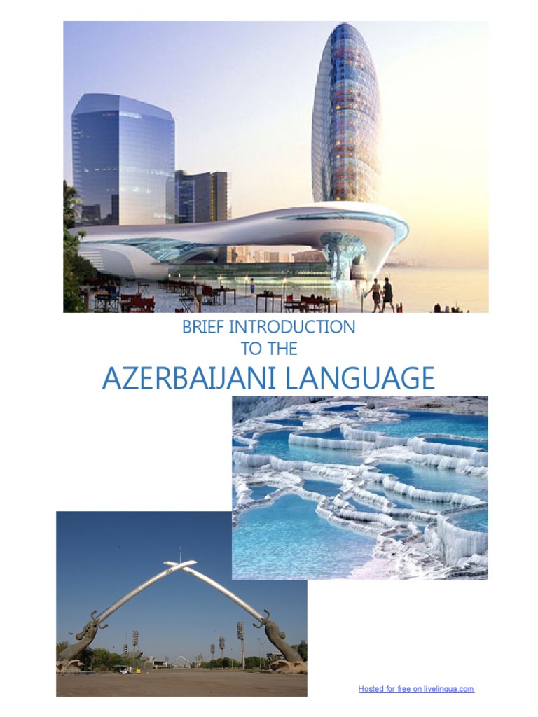 Azerbaijani Language: Brief Introduction To The | PDF | Syntactic ...