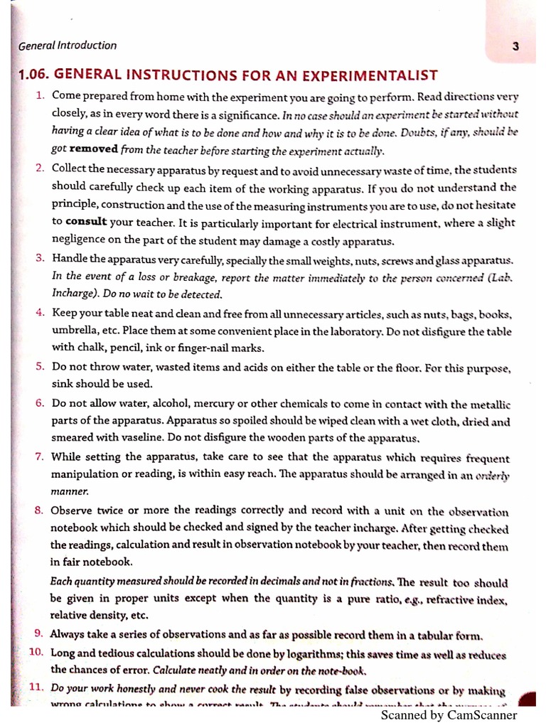 Physics Experiments | PDF