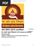 List OISD Standards | PDF | Technology & Engineering