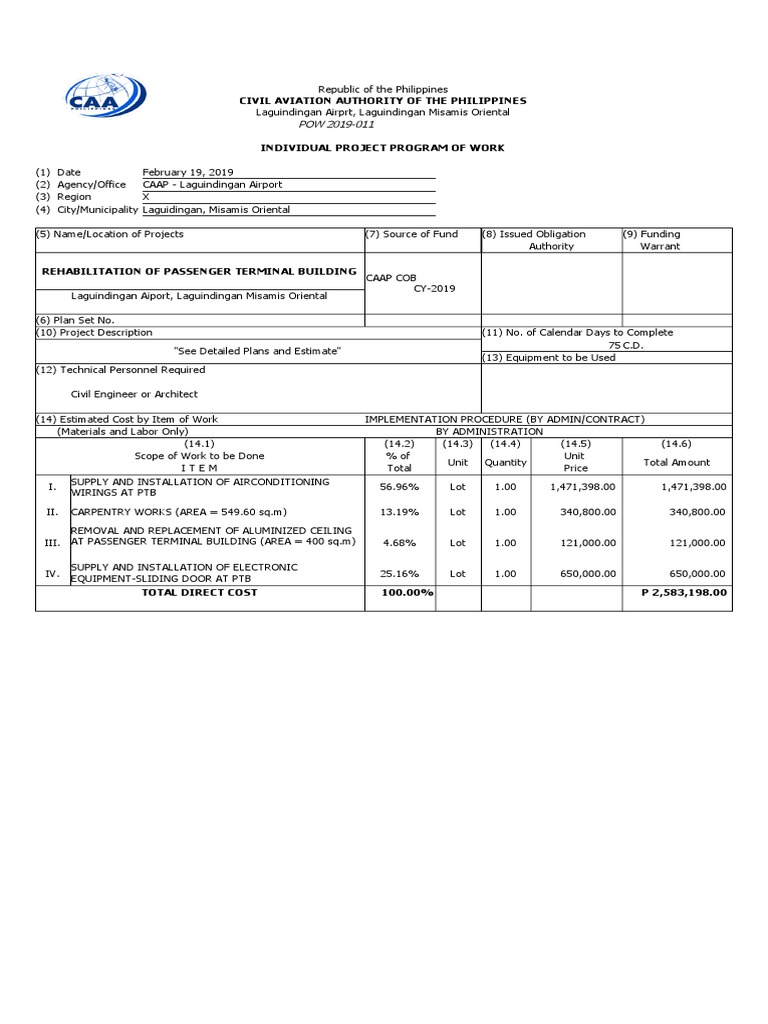 Public Bidding Sample | PDF | Cost | Value Added Tax