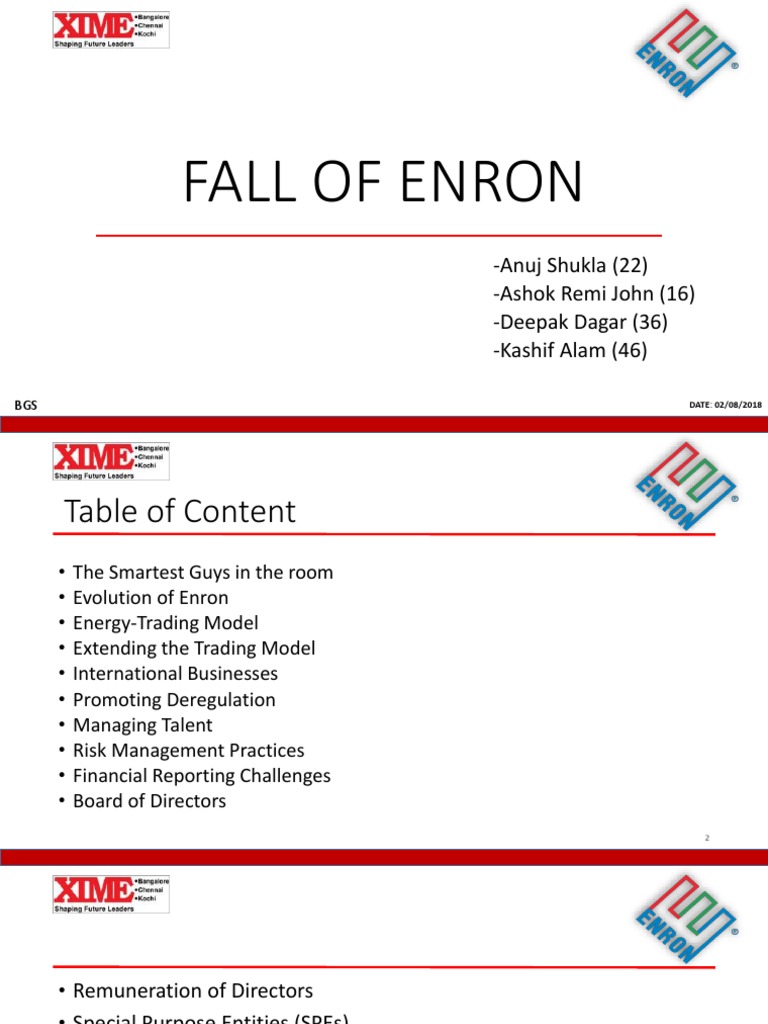 Fall of Enron | PDF | Enron | Board Of Directors