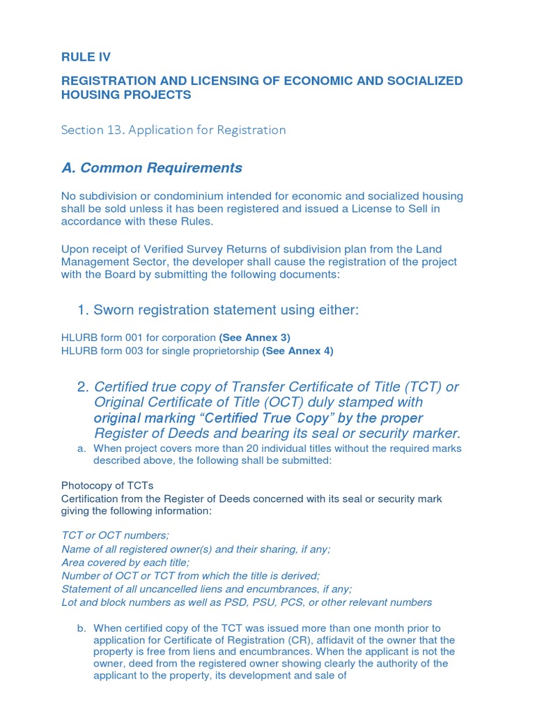 BP220 - RULE IV and V Outline | PDF | Mortgage Law | Surety Bond
