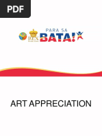 MODULE 5 - Art Appreciation | PDF | Representation (Arts) | Abstract Art