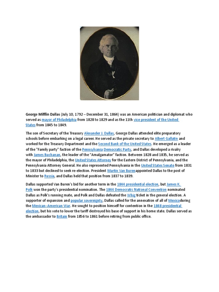 George M. Dallas | PDF