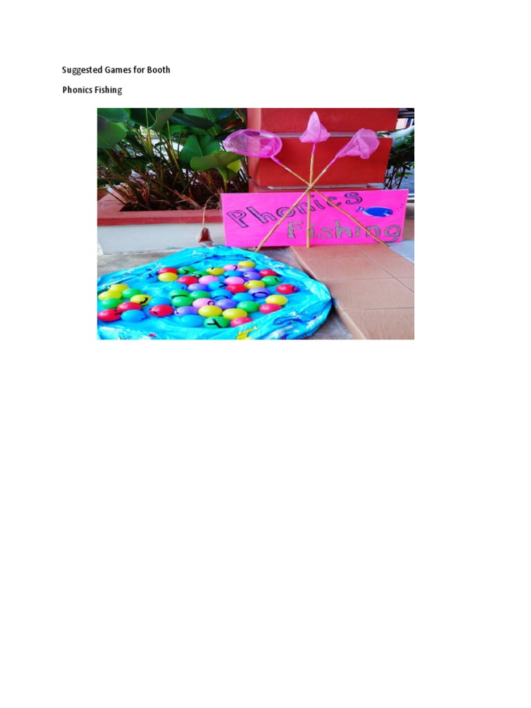 Suggested Games For Booth | PDF