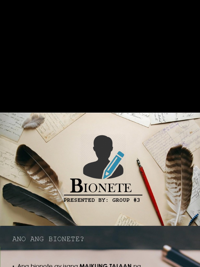 Bionote | PDF