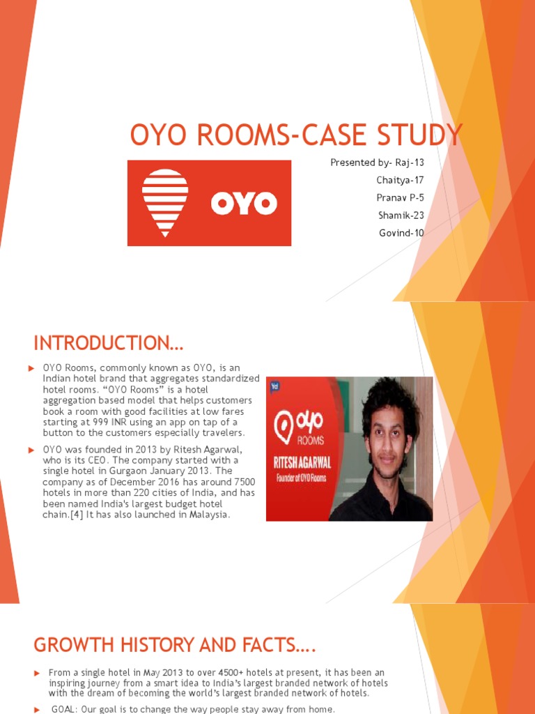 OYO Rooms: A Comprehensive Case Study | PDF | Hotel | Brand