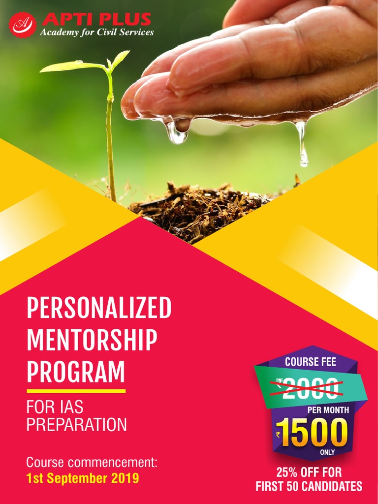 Personalized Mentorship Program: For Ias Preparation | PDF | Test ...