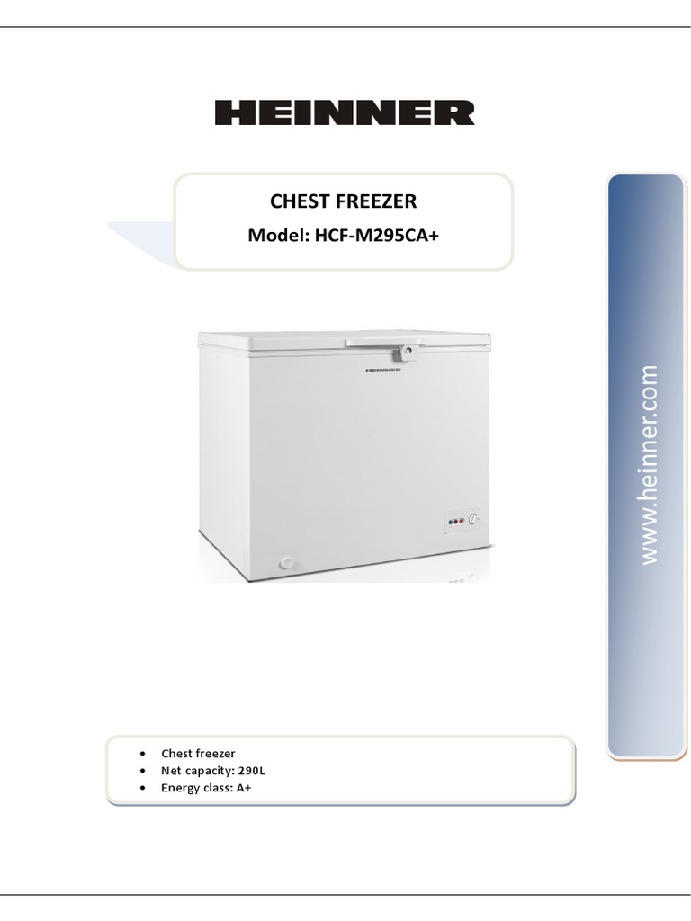 Manual Lada Frigorifica Heinner A+ | PDF | Refrigerator | Ac Power ...