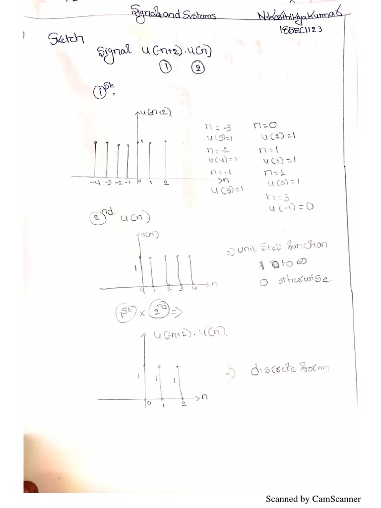 Signals and System | PDF