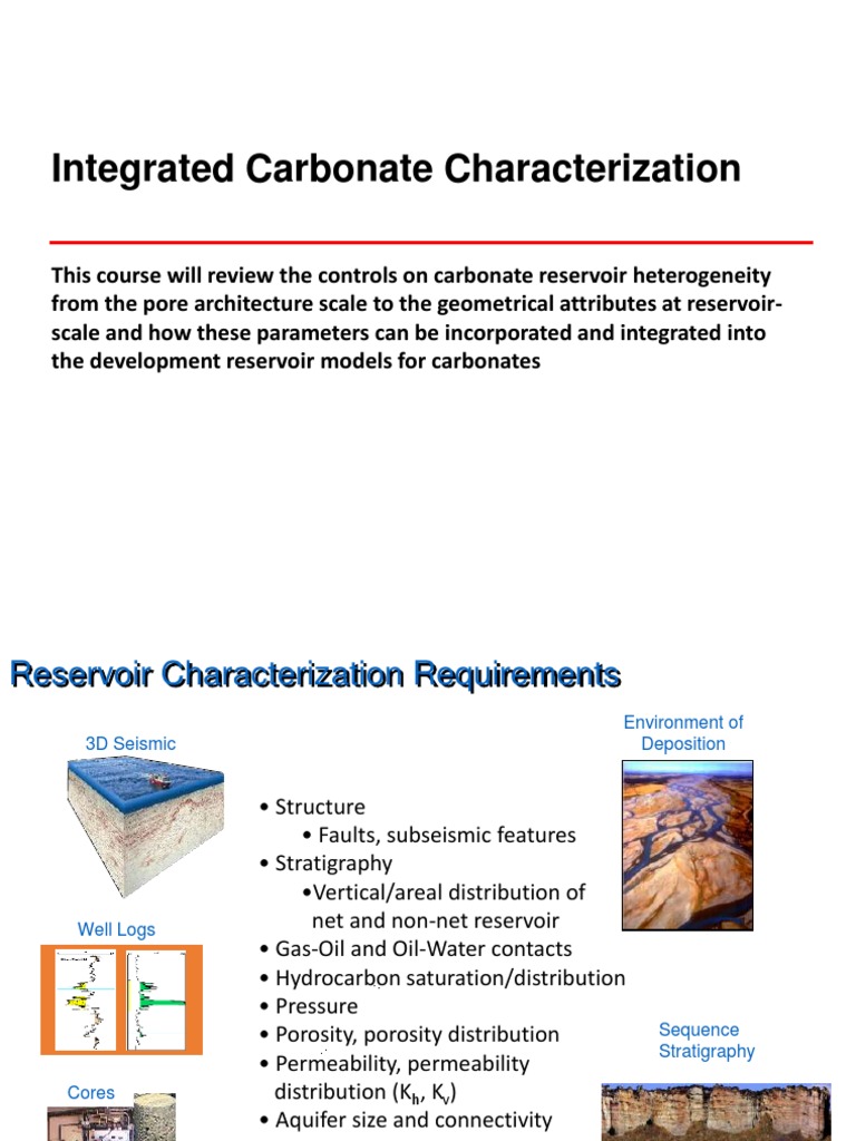 Carbonate Reservoir Characterization-Sorted PDF | PDF | Petroleum ...