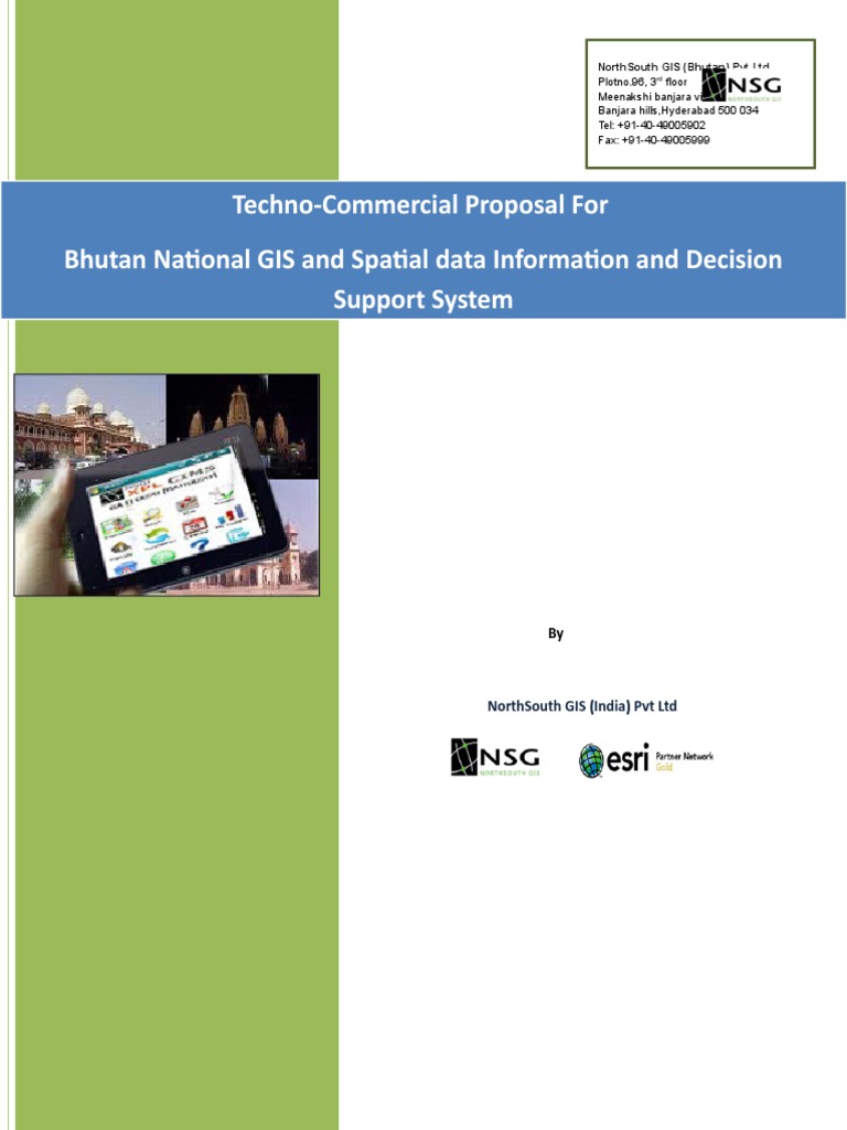 Bhutan-NationalGIS Technical Proposal Draft | PDF | Arc Gis ...