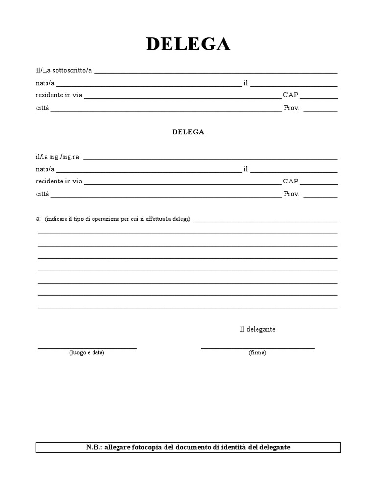 Delega PDF | PDF