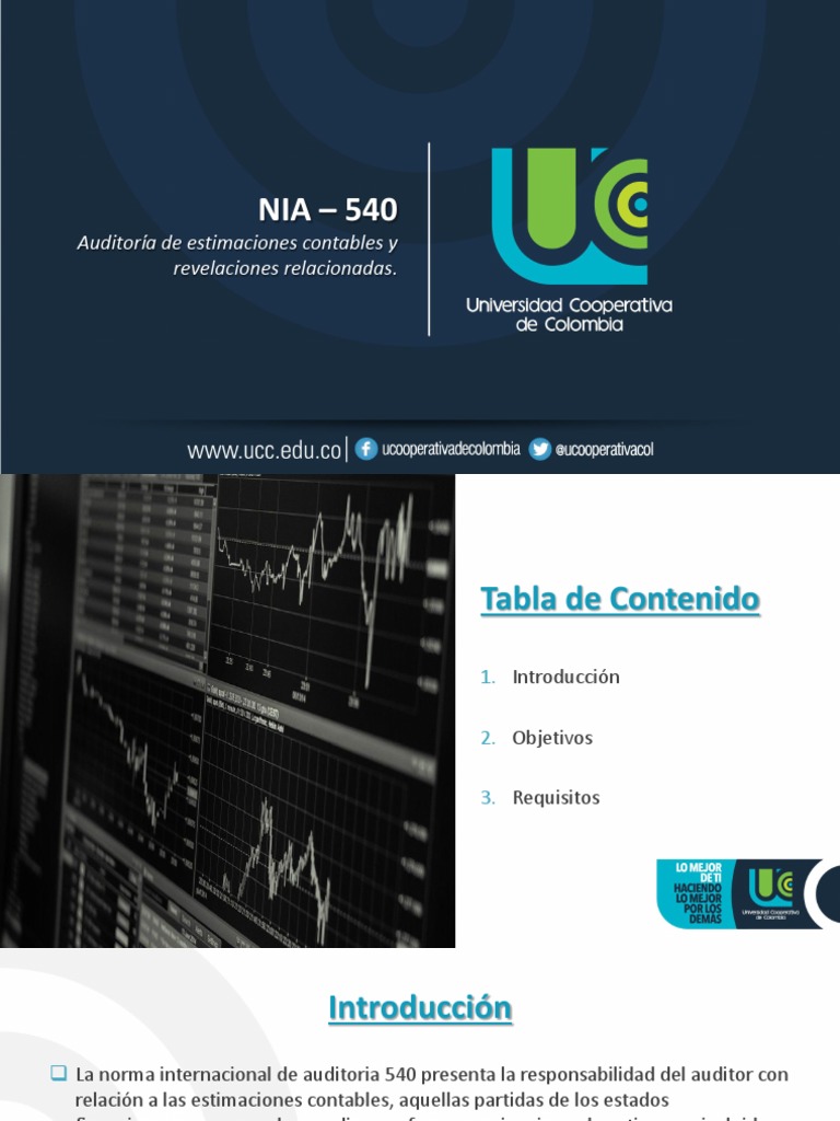 NIA - 540 - Auditoría en Relación A Estimaciones Contables | PDF ...