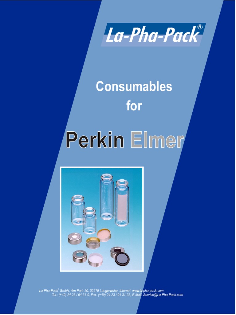Consumables For: Perkin Perkin | PDF | Nature