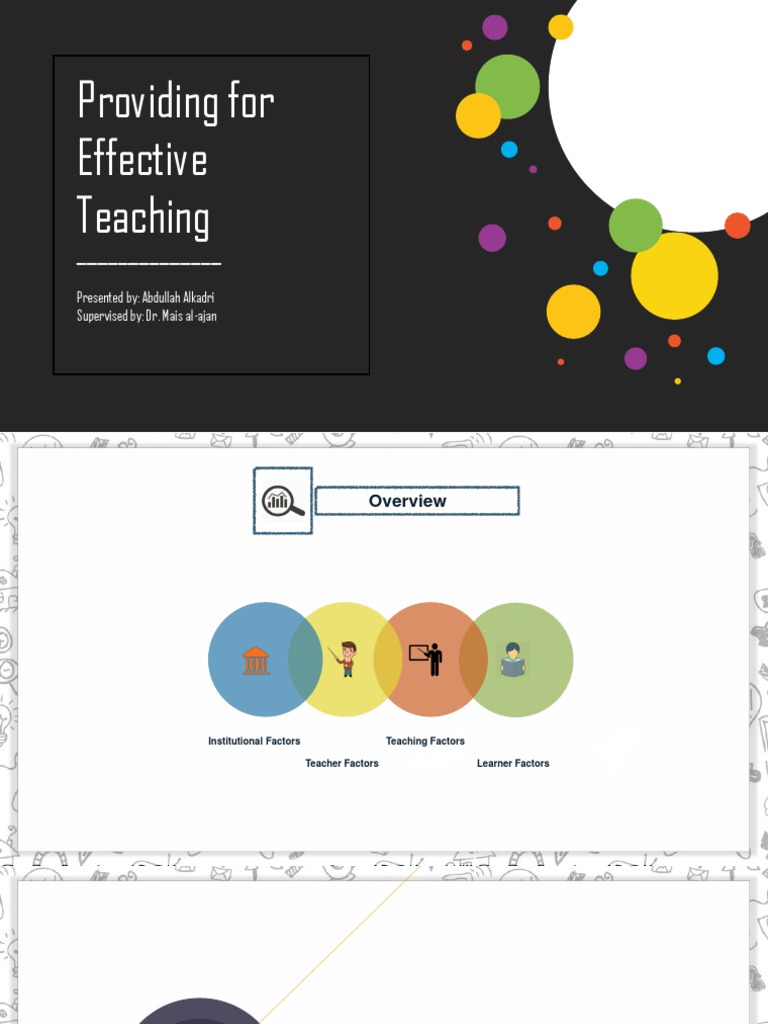 Factors for Effective Teaching Strategies | PDF | Teachers | Curriculum