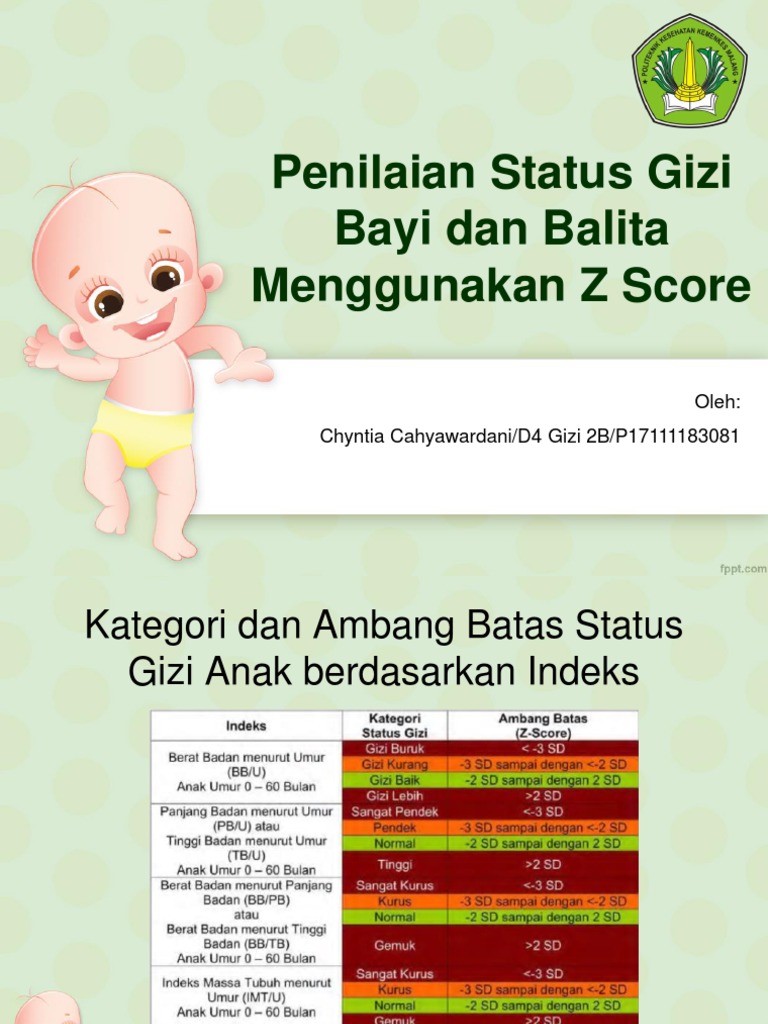 Penilaian Status Gizi Balita | PDF