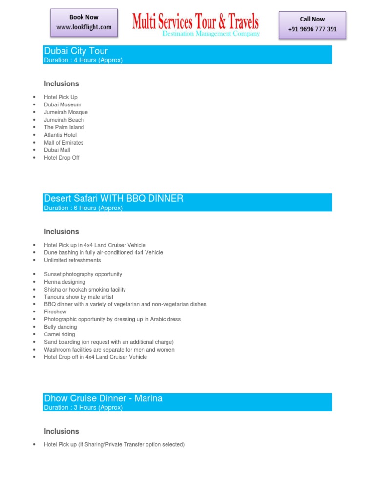 04 Inclusion of TOUR | PDF